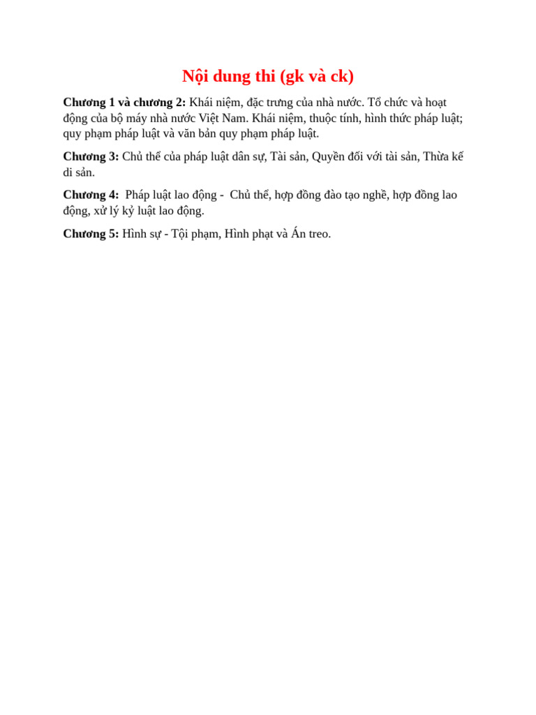 N I Dung Thi PLDC | PDF