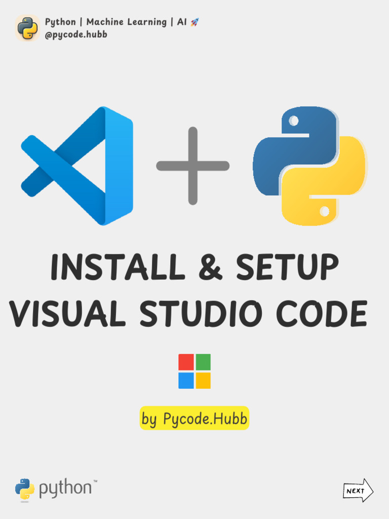 Installing & Setup Vs Code | PDF