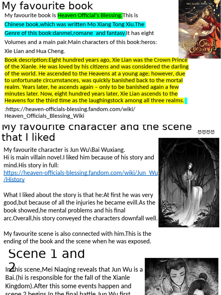 My Favourite Book | PDF