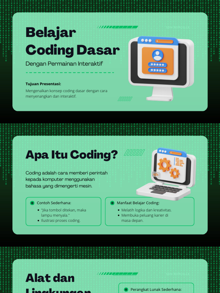 Belajar Koding Dasar PDF | PDF