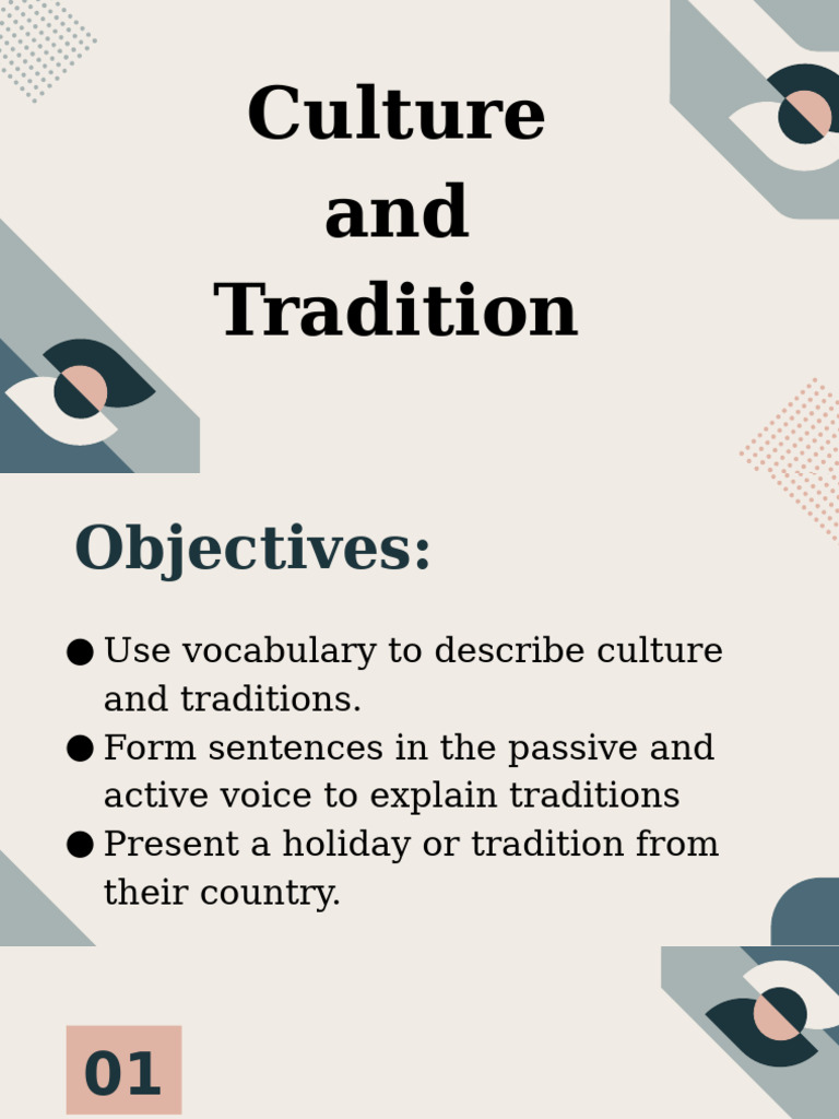 Understanding Culture and Traditions | PDF | Traditions
