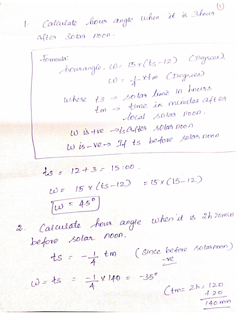 Module - 1 - Solved Problems | PDF
