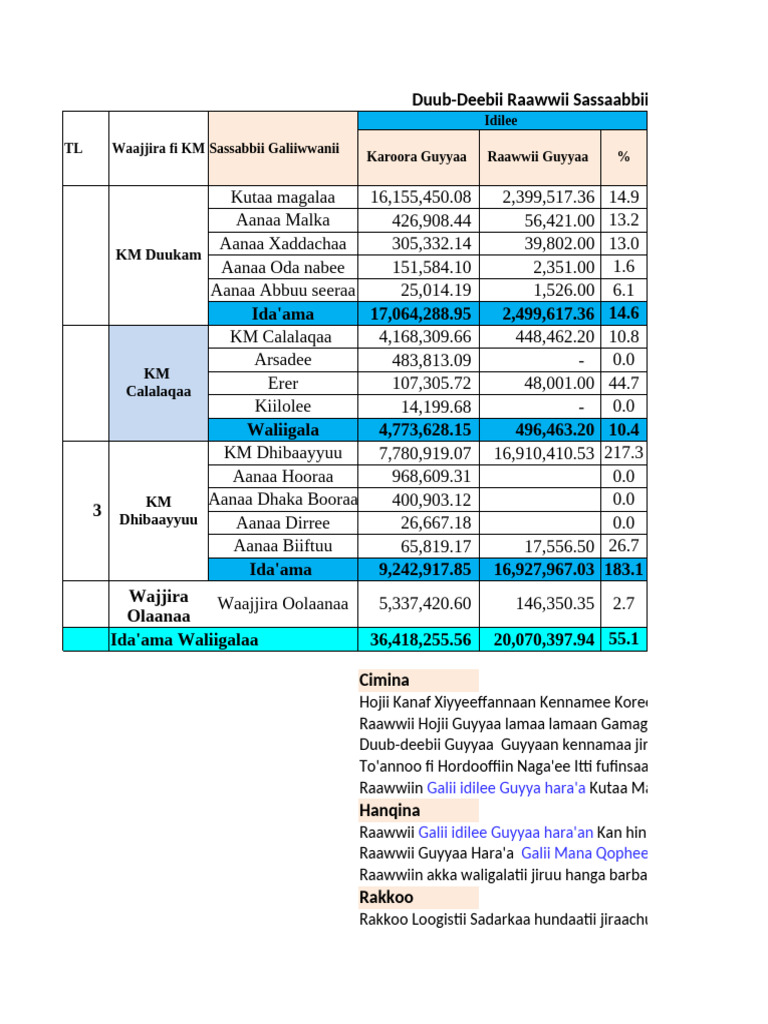 Gabaasa Guyyaa Guyyaa Kutaaa Magaala Fi Aanaalee 23 01 2017 Pdf