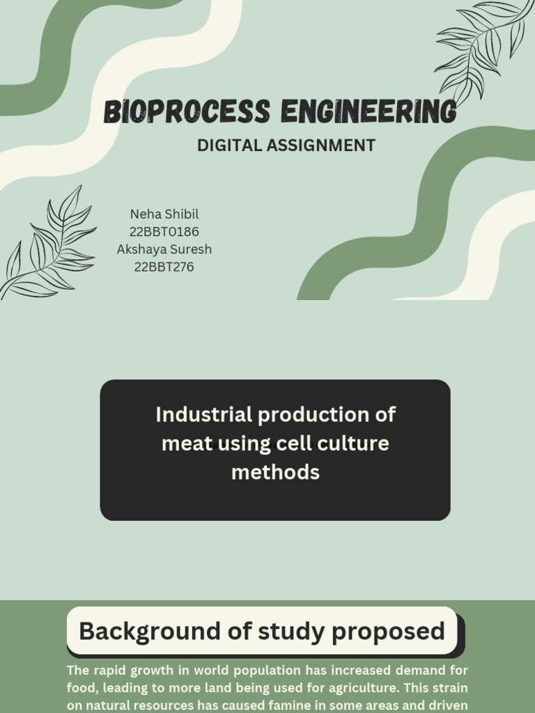 Cultured Meat Production Methods Pdf Cell Culture Meat