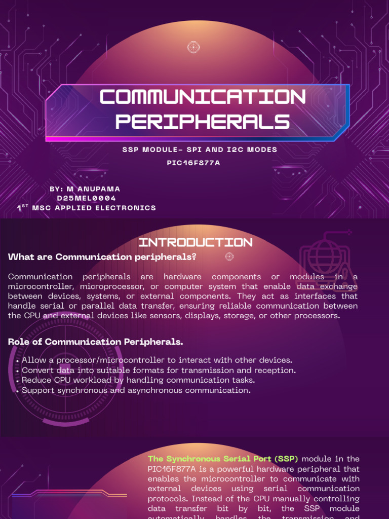 8 Bit Microcontrollers (SSP) | PDF | Microcontroller | Central Processing Unit