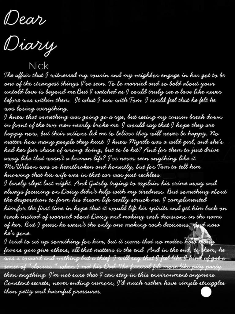 Dear Diary PDF | PDF