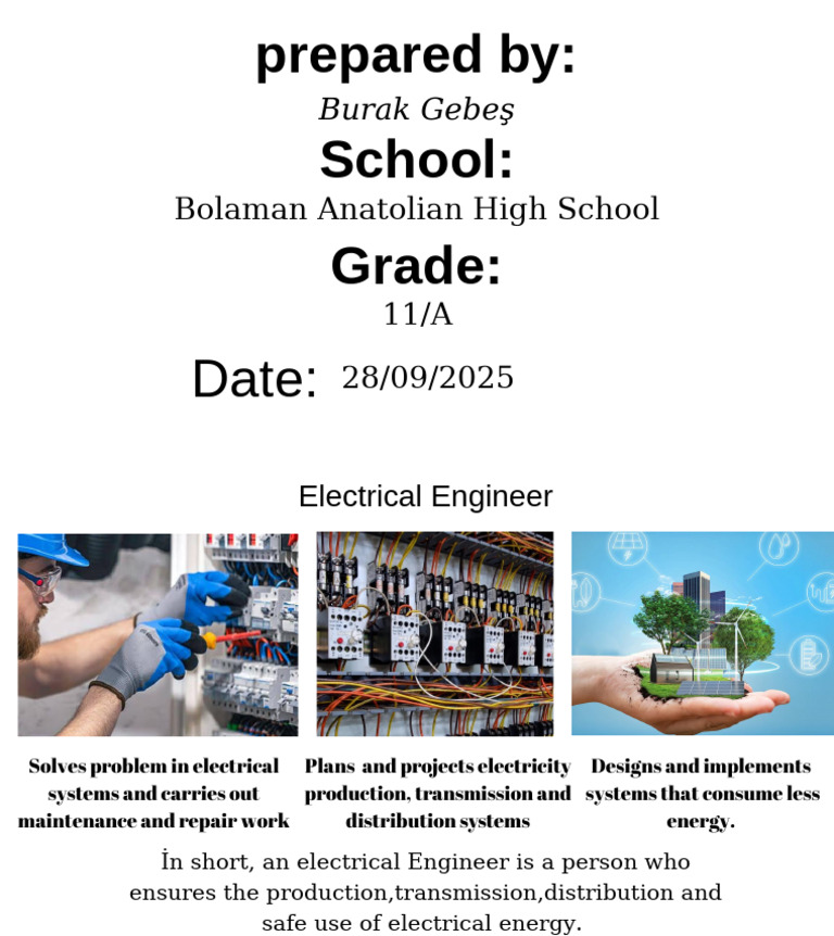 Electrical Engineer | PDF