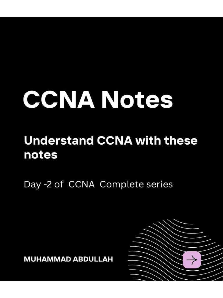 Day-2 of CCNA Complete Series | PDF