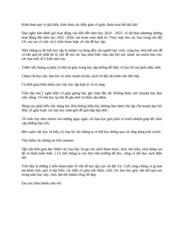 Bai Tham Luan Hoc Tap 2 | PDF