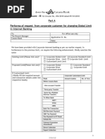 PNB Threshold Limit Increase Form | PDF