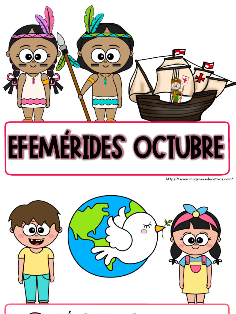 Efemérides de octubre 2025 | PDF