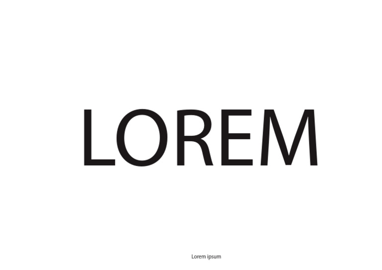 LOREM | PDF