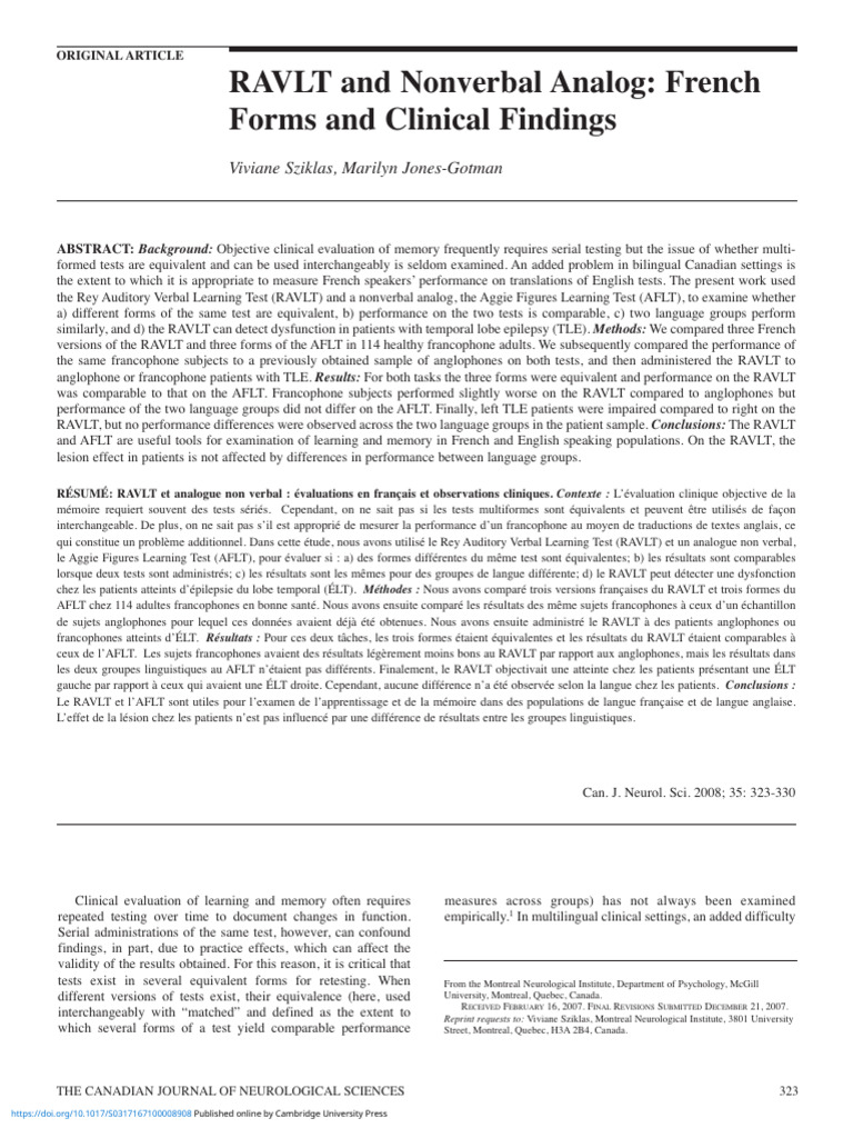 div-class-title-ravlt-and-nonverbal-analog-french-forms-and-clinical ...