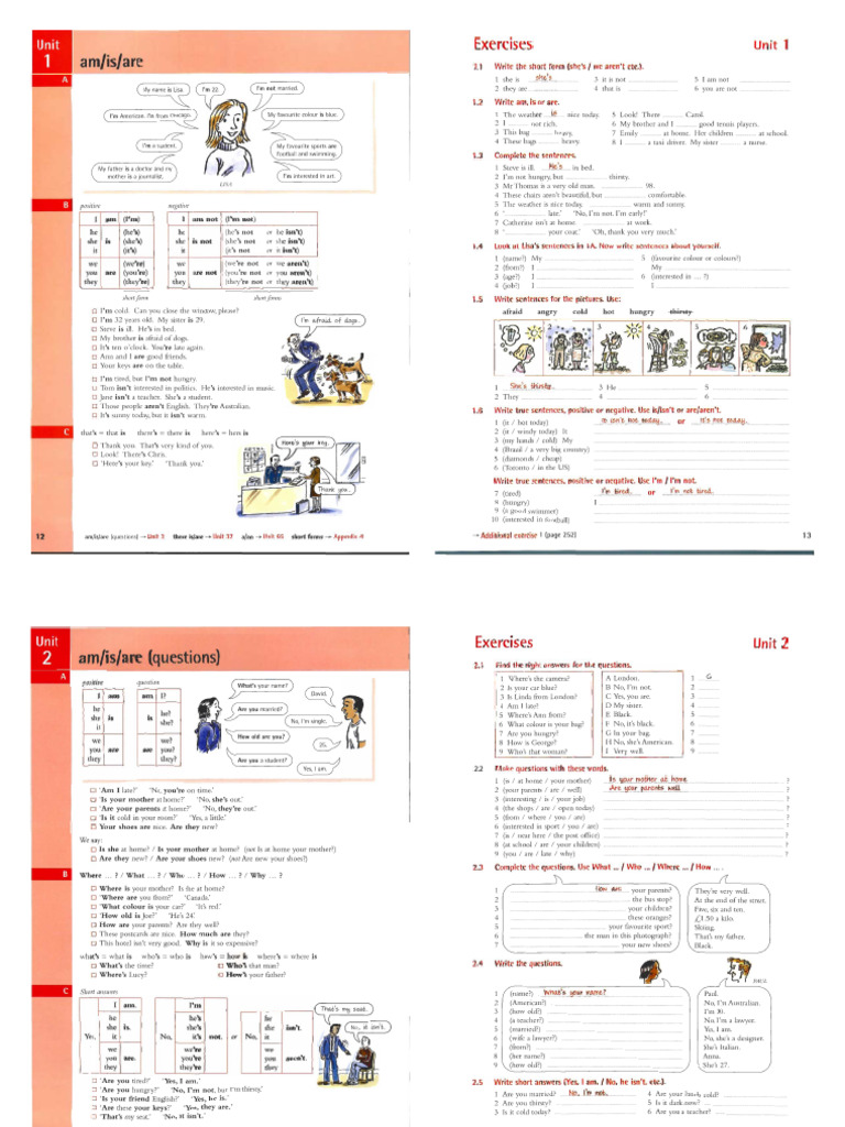 EGIU-Present Simple To Be | PDF