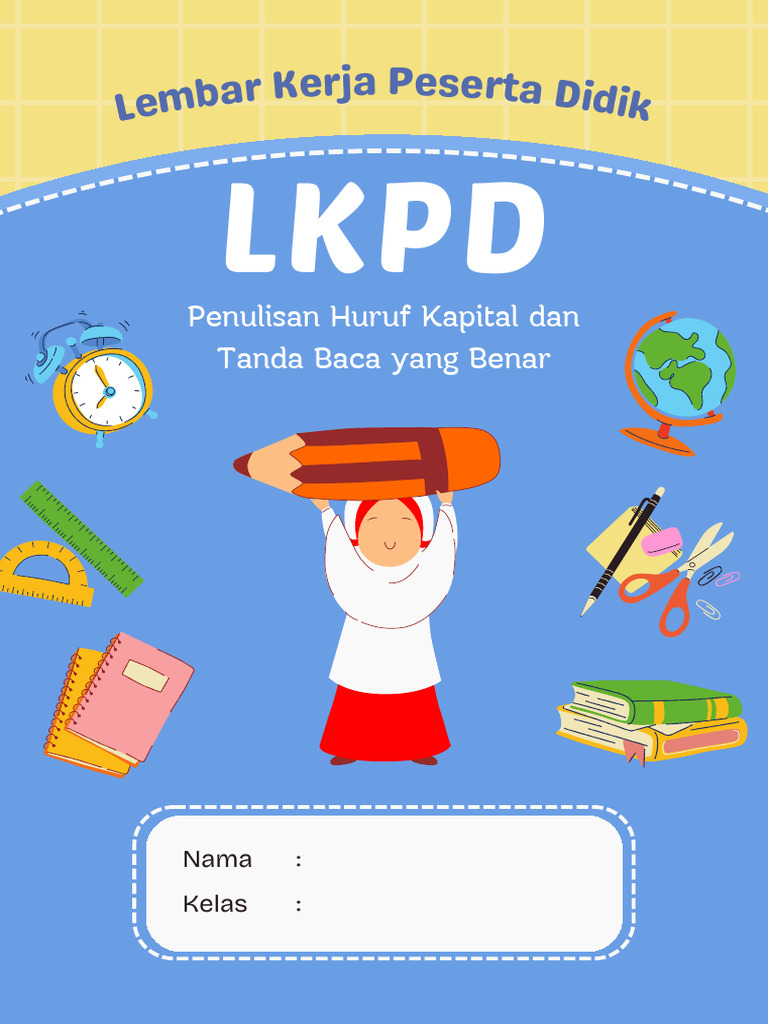 Penulisan Huruf Kapital Dan Tanda Baca Yang Benar Lembar Kerja ...