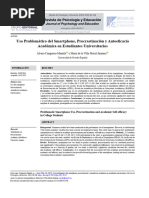 Validación del SDSCA en Diabetes Tipo 2 | PDF | Validez (Estadísticas ...