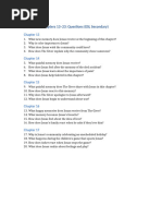 The Giver: Chapter Questions & Answers | PDF | The Giver