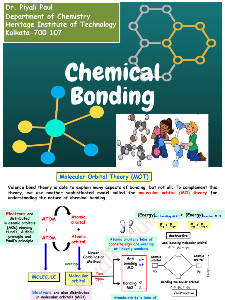 Chemical Bonding - Part 2 | PDF | Intermolecular Force | Molecular Orbital