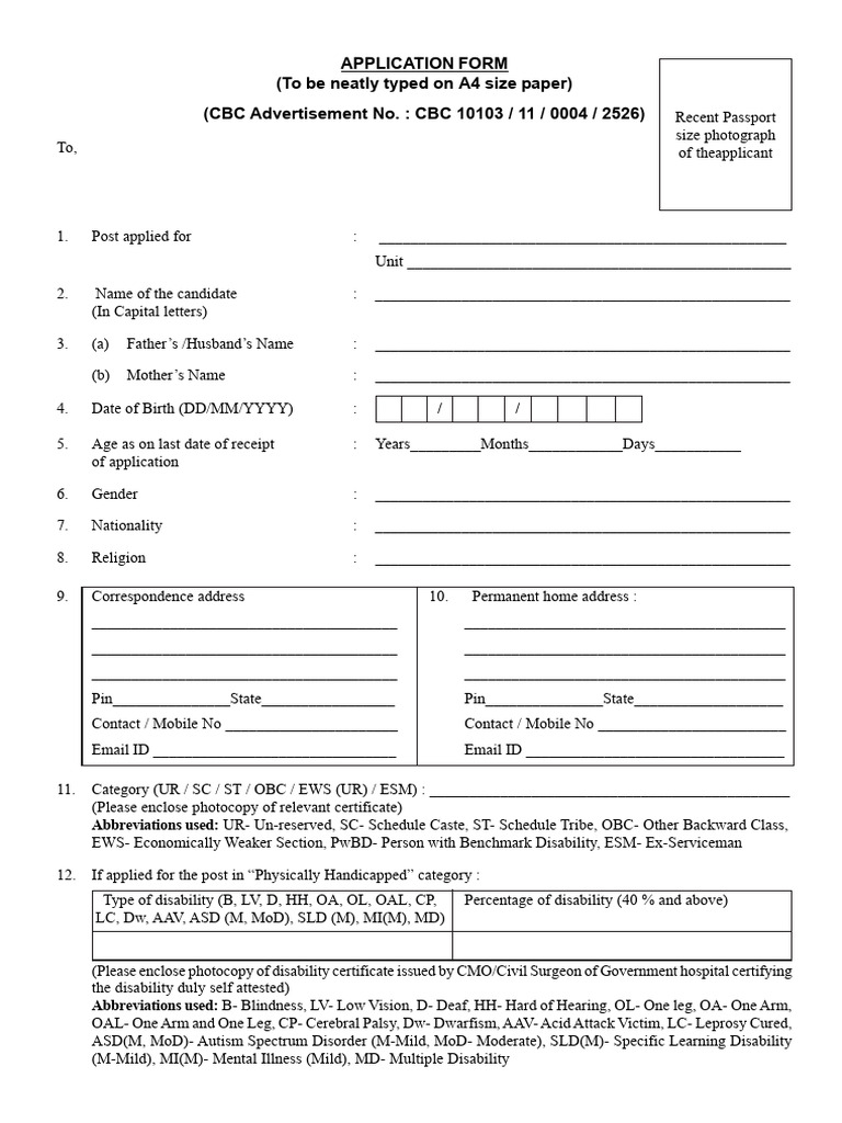 Army DG Eme Group C Offline Form PDF 1 2025 01 10 02 56 5 | PDF ...