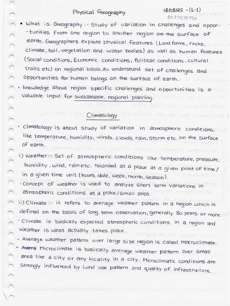 Climatology | PDF