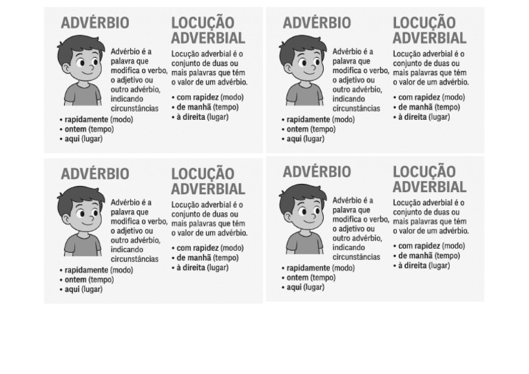 Explicação (Advérbio e Locução Adverbial) | PDF