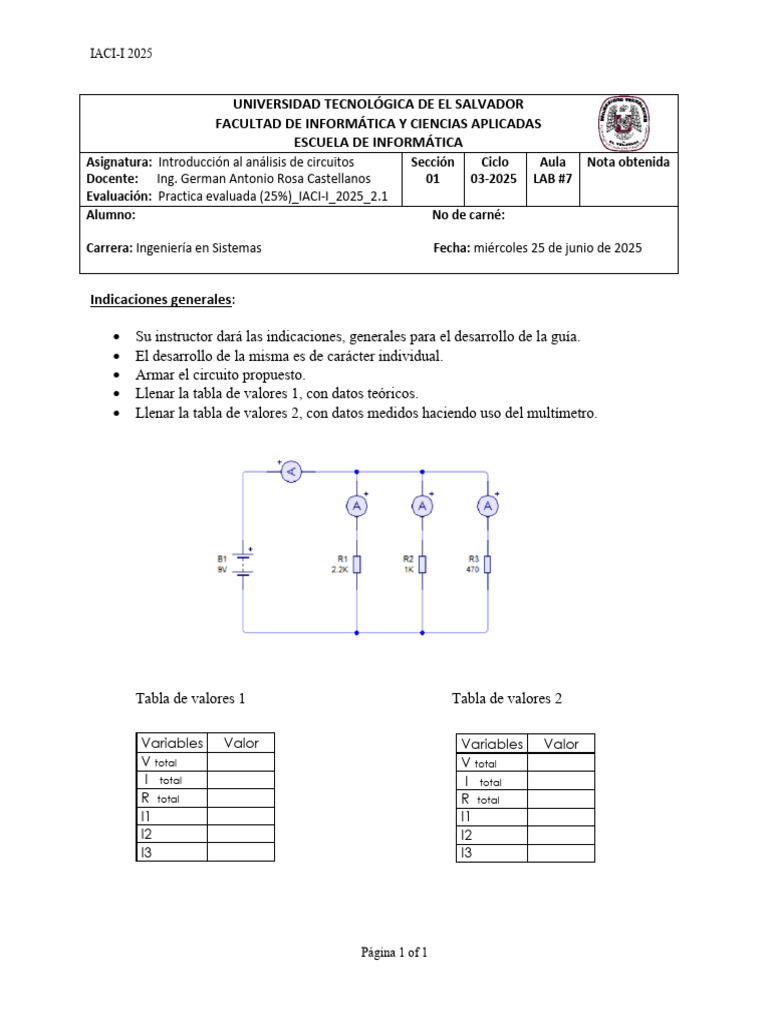 Practica Evaluada (25%) - IACI-I - 2025 - 2.1 | PDF