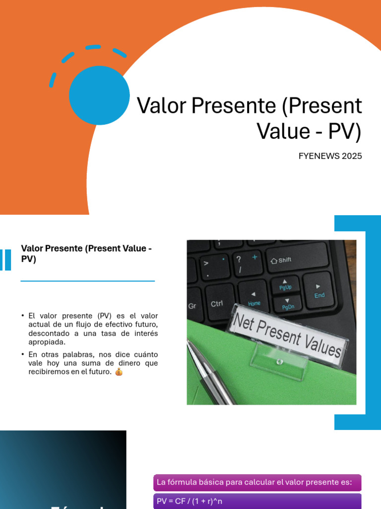 Cálculo de Valor Presente y YTM | PDF | Valor presente neto | Economía ...