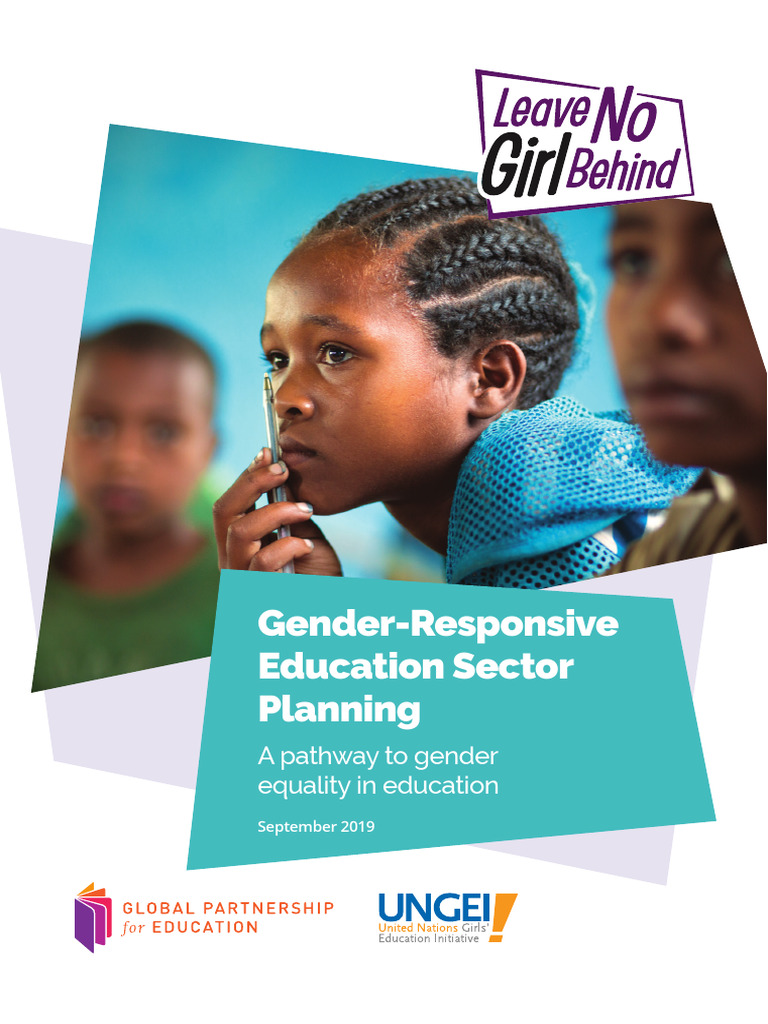 Gender Responsive Education Sector Planning Eng 2019 | PDF | Gender ...
