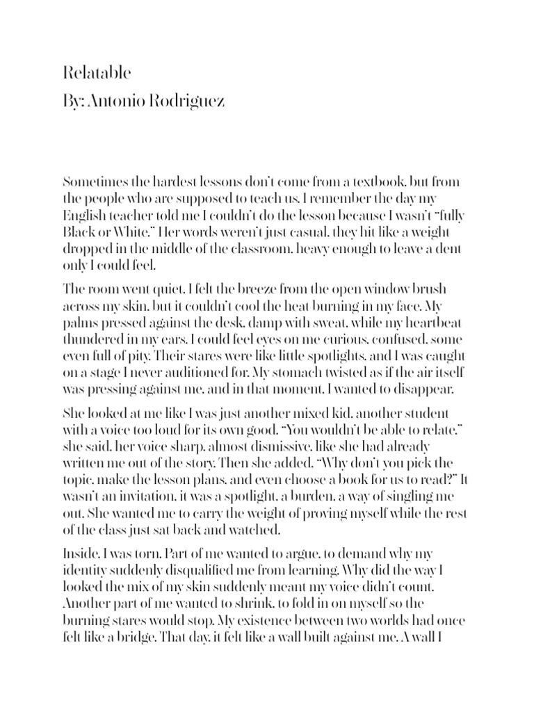 Sometimes The Hardest Lessons Don | PDF