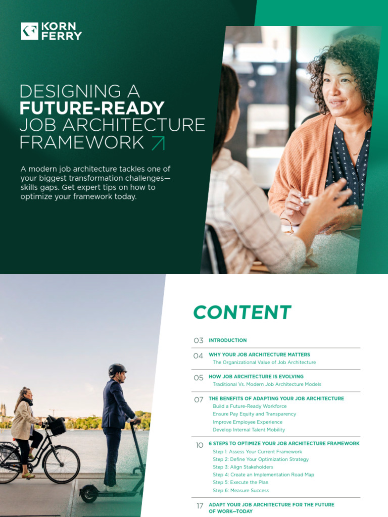 Ebook Designing A Future Ready Job Architecture Framework Download ...