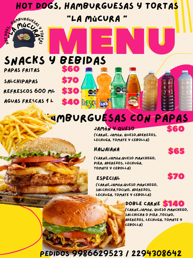 Menu Hamburguesas - Menu (Tamaño Original) - 20250923 - 191530 - 0000 | PDF