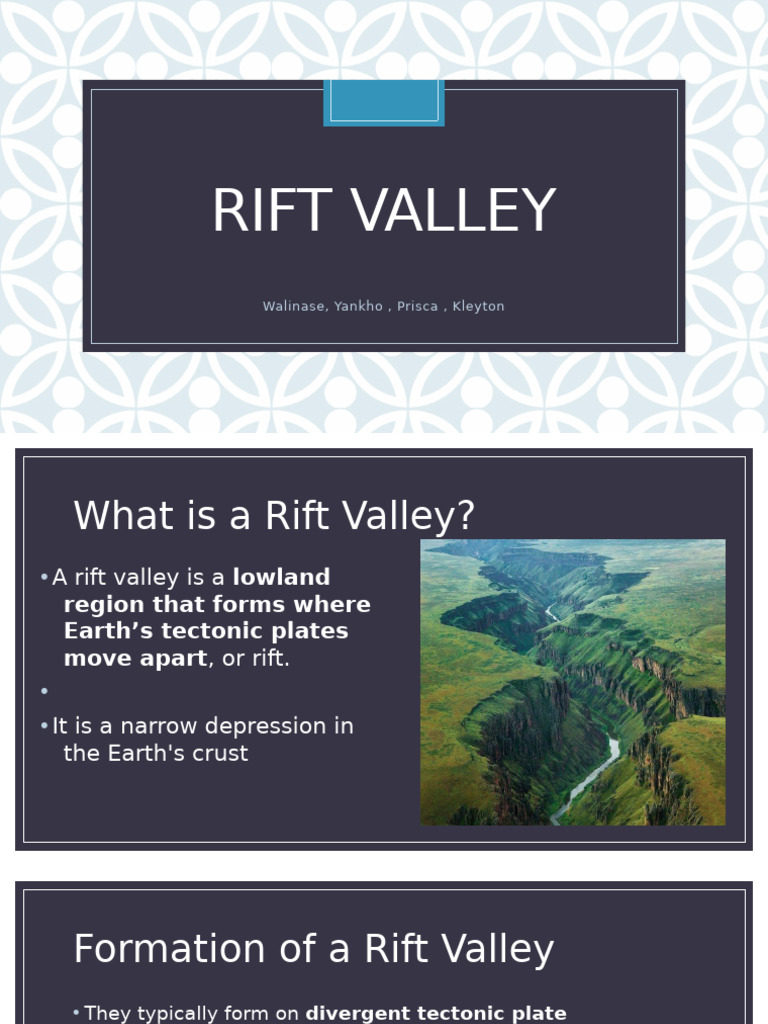 Rift Valley | PDF