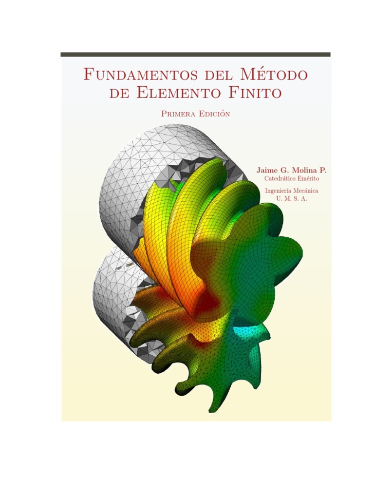 Elementos Finitos | PDF | Método de elementos finitos | Ingeniería mecánica