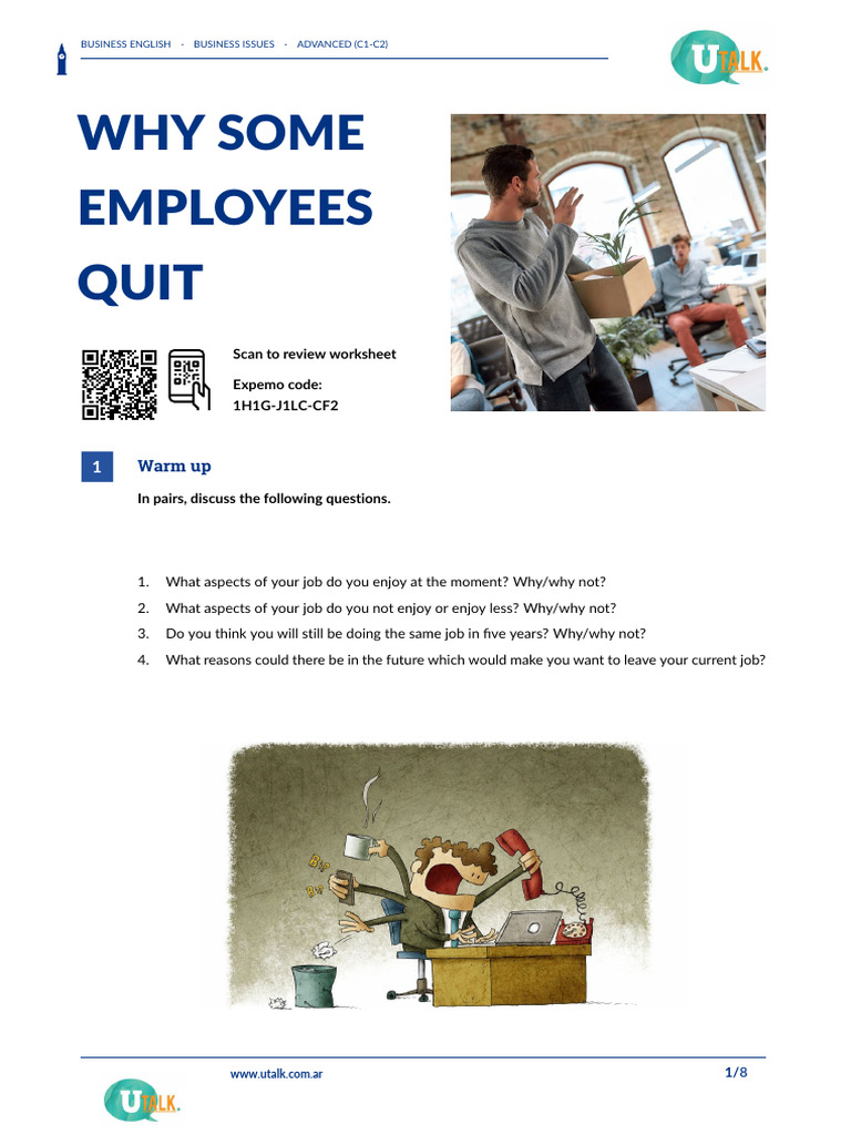 Reasons Employees Quit Jobs | PDF | Employment