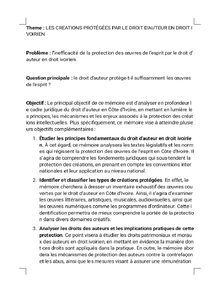 Projet de Memoire - Phoenix | PDF