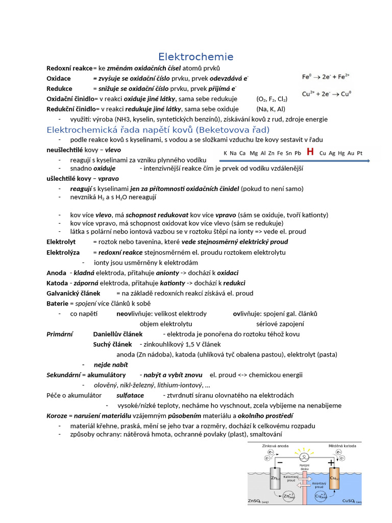 Elektrochemie | PDF