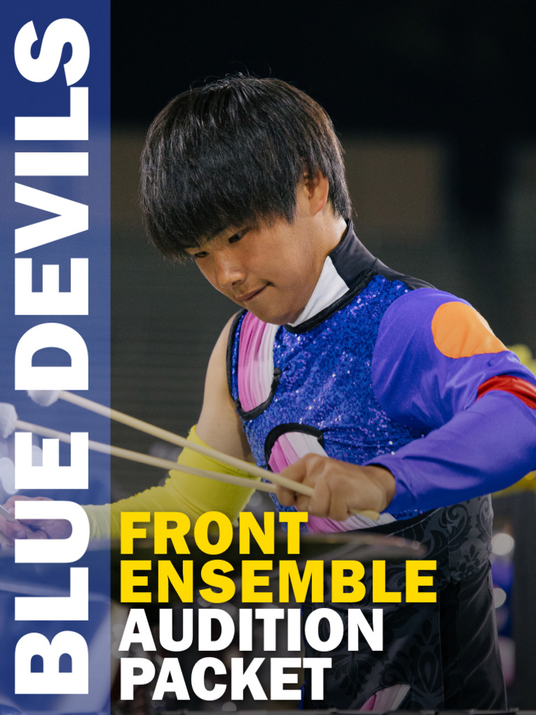 BD24 Front Packet | PDF | Audition | Tempo