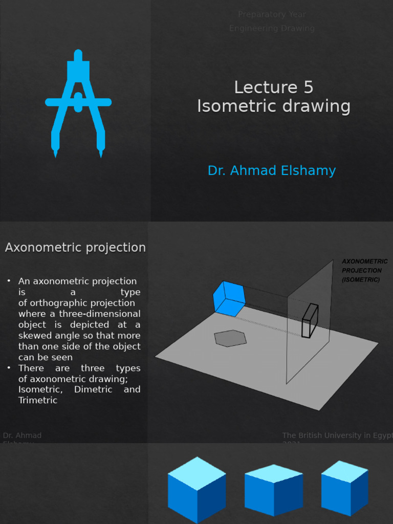 Lecture 5. Isometric Drawing | PDF | Visual Journalism | Computer Graphics