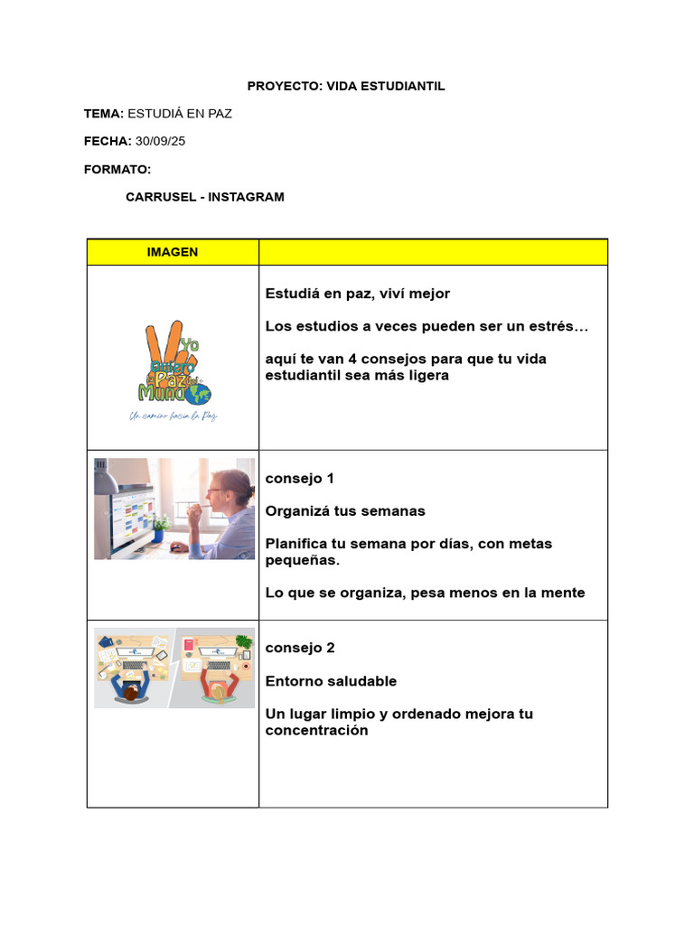 Estudia en Paz | PDF