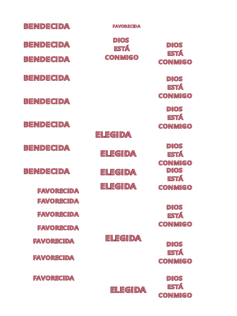 Bendecida 20250911 004758 0000 | PDF