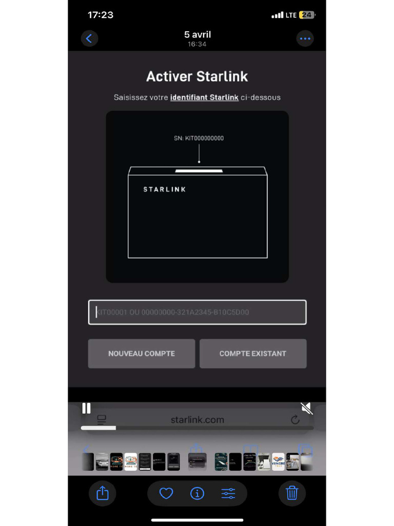 Formation Activation STARLINK | PDF