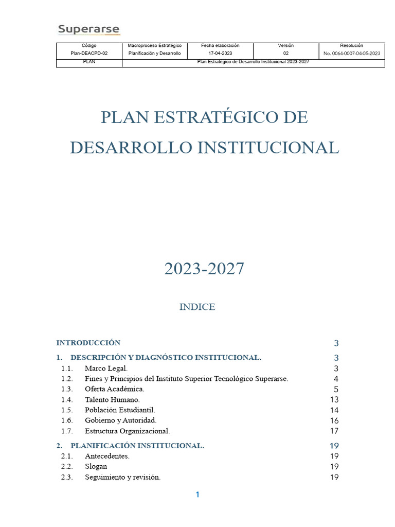 PEDI - Inst Superarse | PDF | Marketing | Minería
