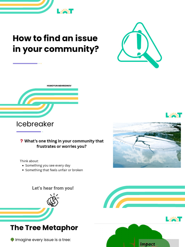 How To Find An Issue in Your Community | PDF | Trees