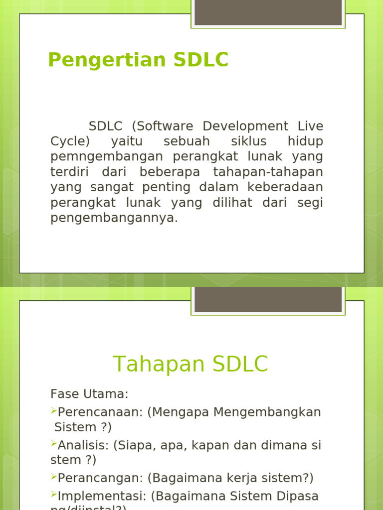 Model Fountain dalam SDLC | PDF