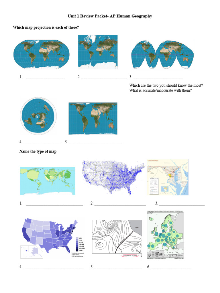 Isoline Map Examples in AP Human Geography | PDF | Geography | Map