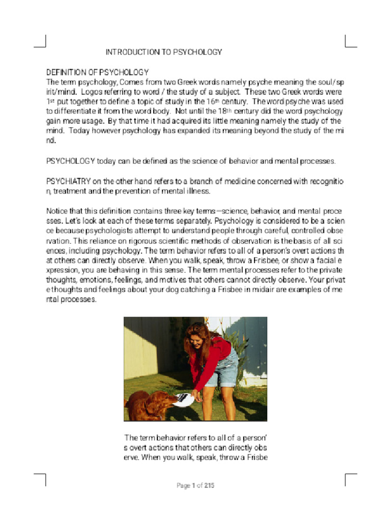 Psychologyn Notes Phoenix | PDF