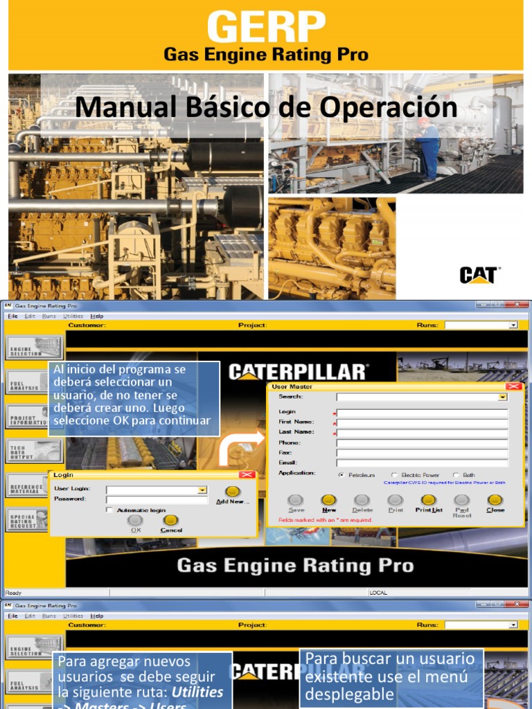 Manual Básico de Operación GERP | PDF | Archivo de computadora | Point and Click