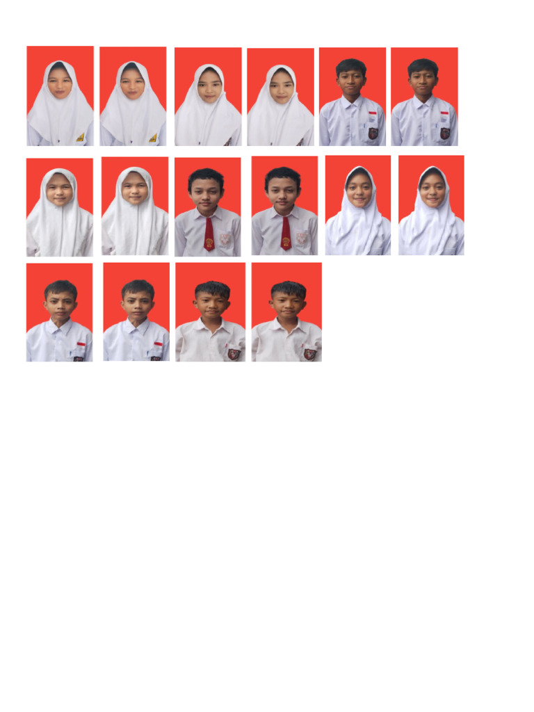 Pas Foto Template - TUTORiduan | PDF