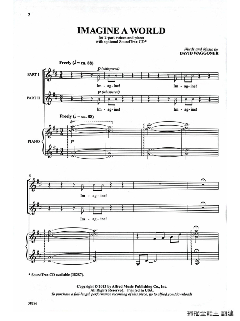 Imagine A World - 2parts | PDF