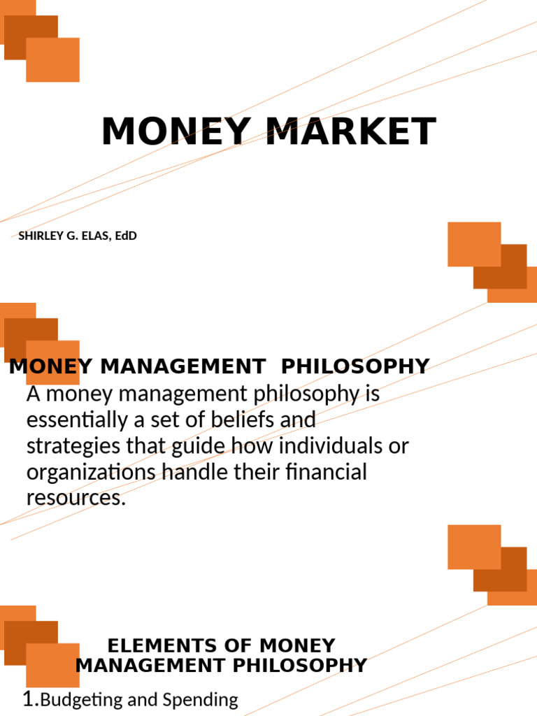Essential Money Management Strategies | PDF